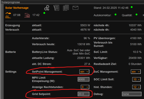 SolarForecast - Solare Prognose (PV Erzeugung) und Verbrauchersteuerung ...